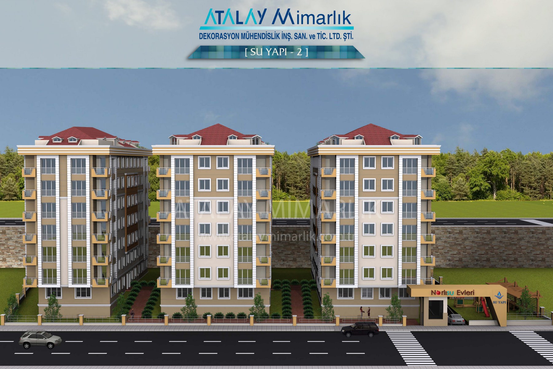 Su Yapı - II - ATALAY Mimarlık Dekorasyon, Mühendislik, İnşaat Mimari Çizim